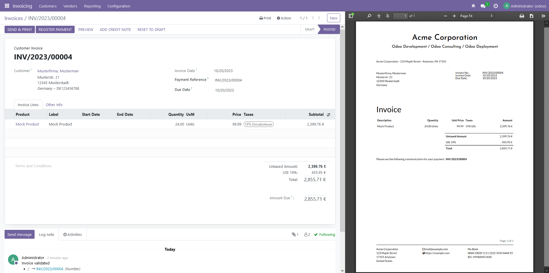 Crafting custom document layouts in Odoo: A step-by-step guide